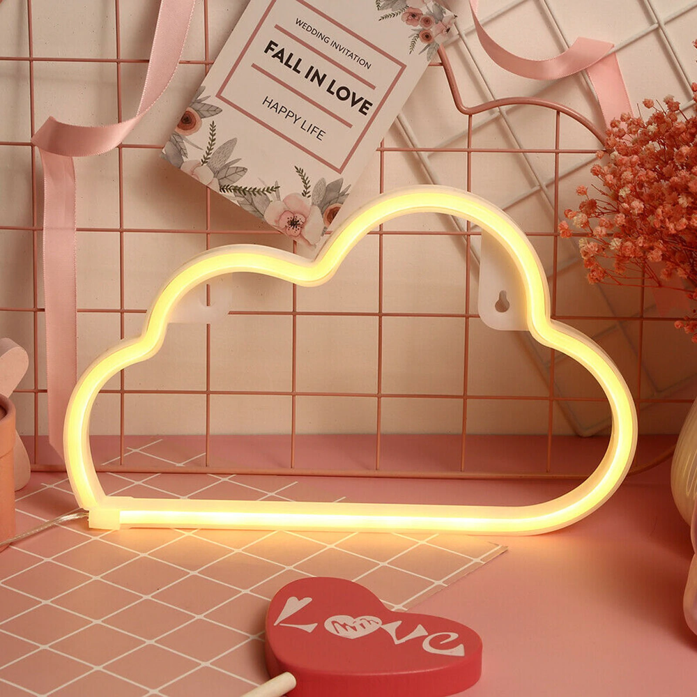 Cloud LED Neon Light | Night Light – Mochi Mart